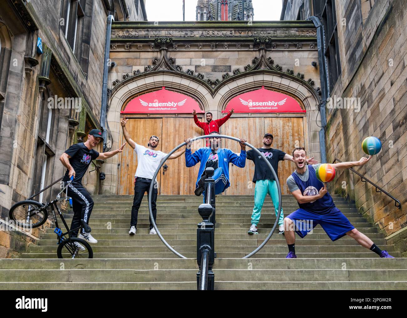 Edinburgh, Scotland, UK, 18th August 2022. Edinburgh Festival fringe ...