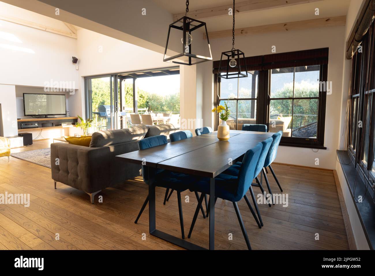 Interior view of the dining room hi-res stock photography and images ...