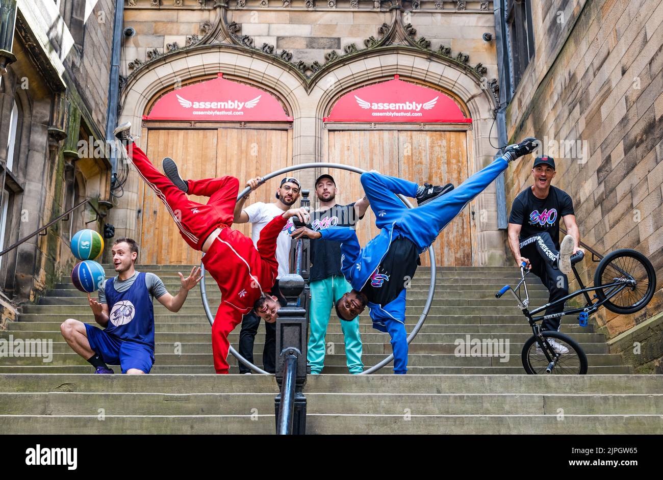Edinburgh, Scotland, UK, 18th August 2022. Edinburgh Festival fringe ...