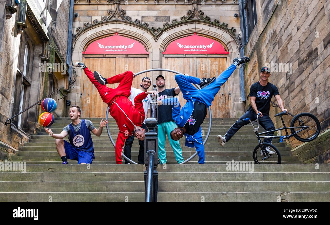 Edinburgh, Scotland, UK, 18th August 2022. Edinburgh Festival fringe ...