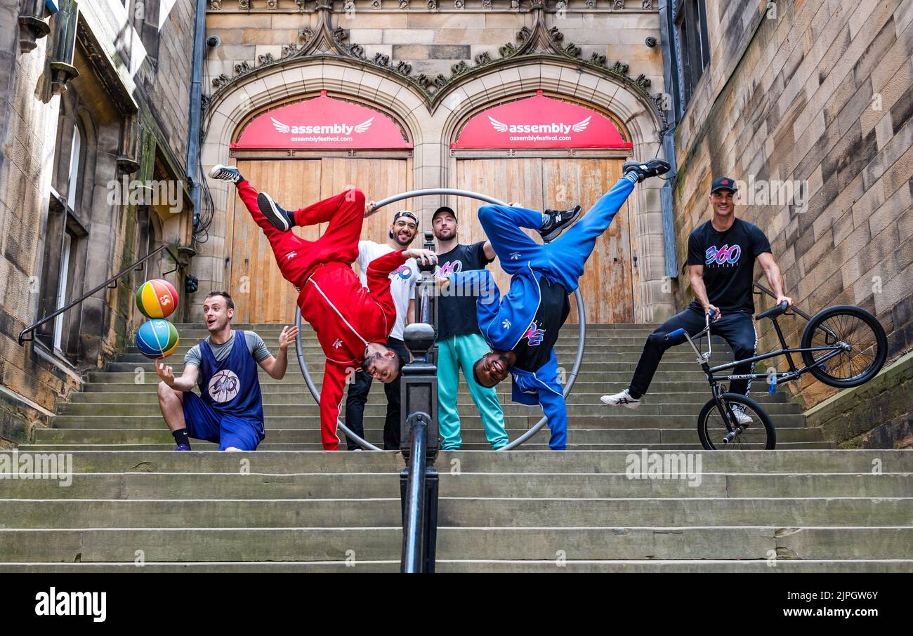 Edinburgh, Scotland, UK, 18th August 2022. Edinburgh Festival fringe ...