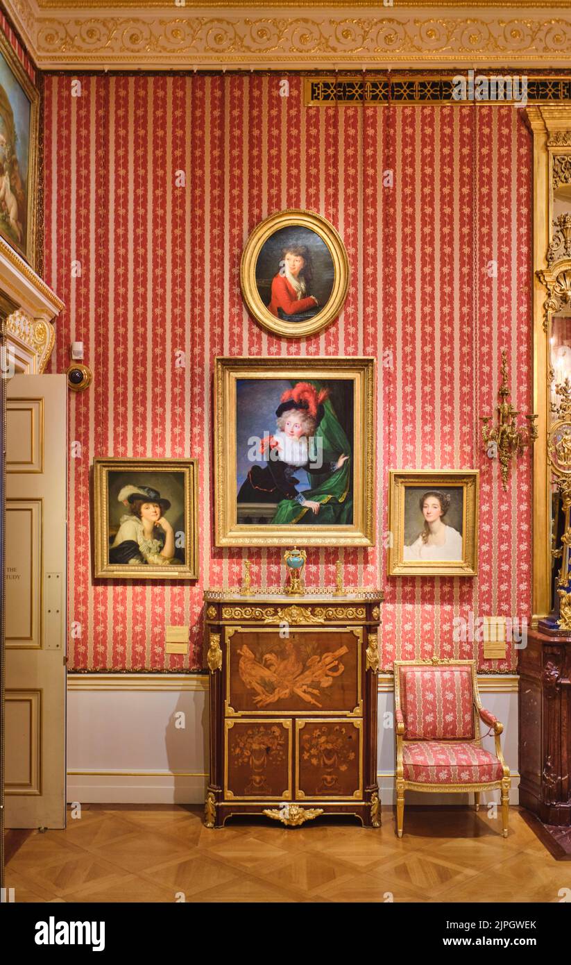 A collection of Old Master portraits of various women. At the Wallace ...