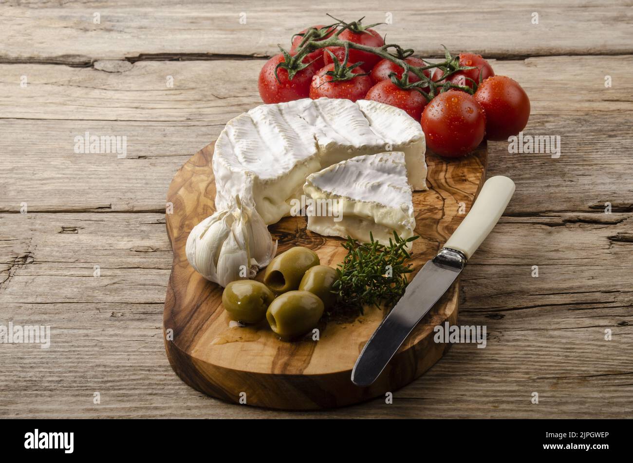 cold plate, camembert, cold plates Stock Photo - Alamy