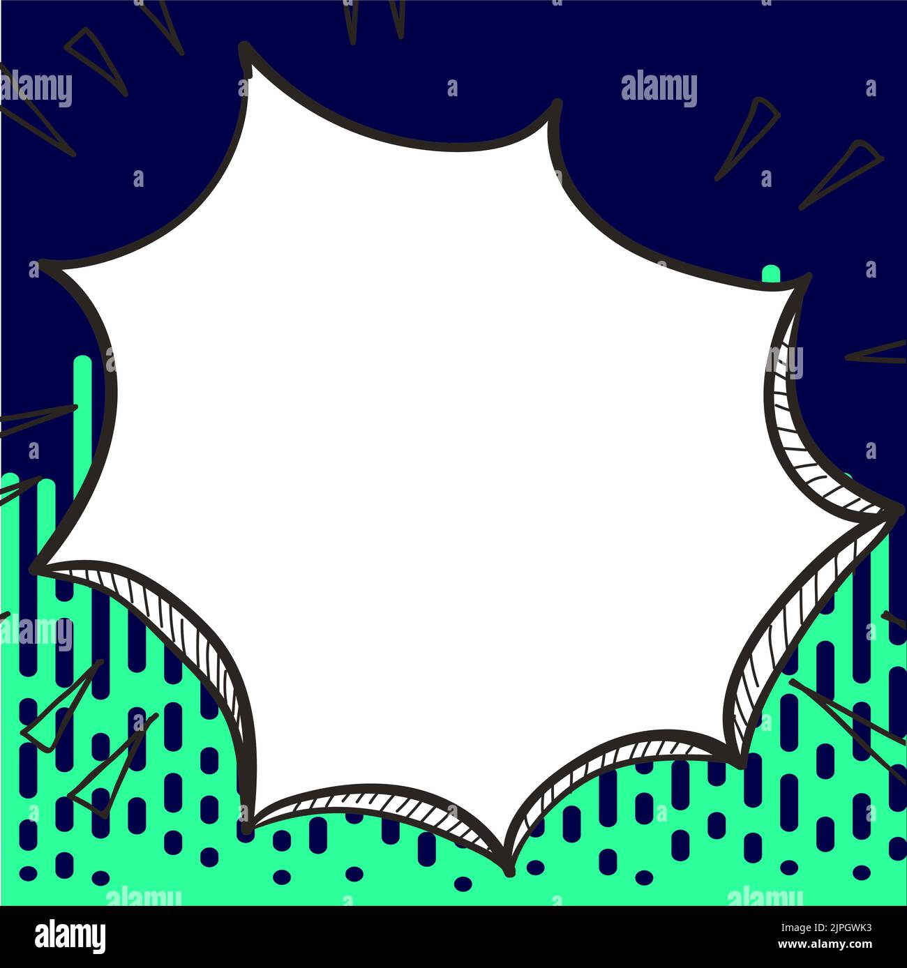 Comics Design Frames. Beautiful Photo Frame Set With Boom Bubbles For ...