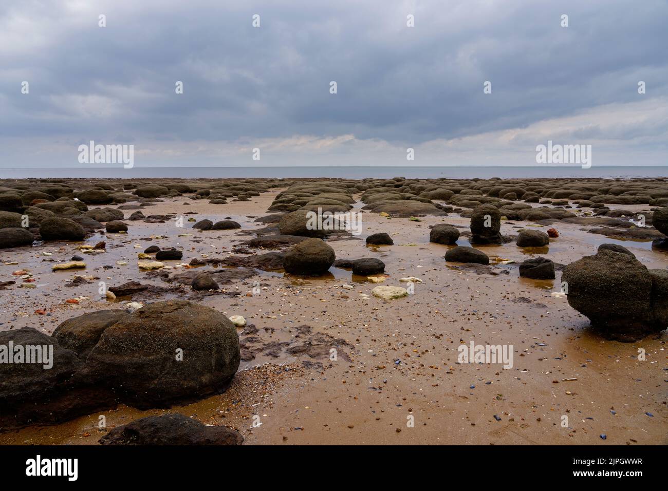 Hunstanton rocks norfolk tourism hi-res stock photography and images ...