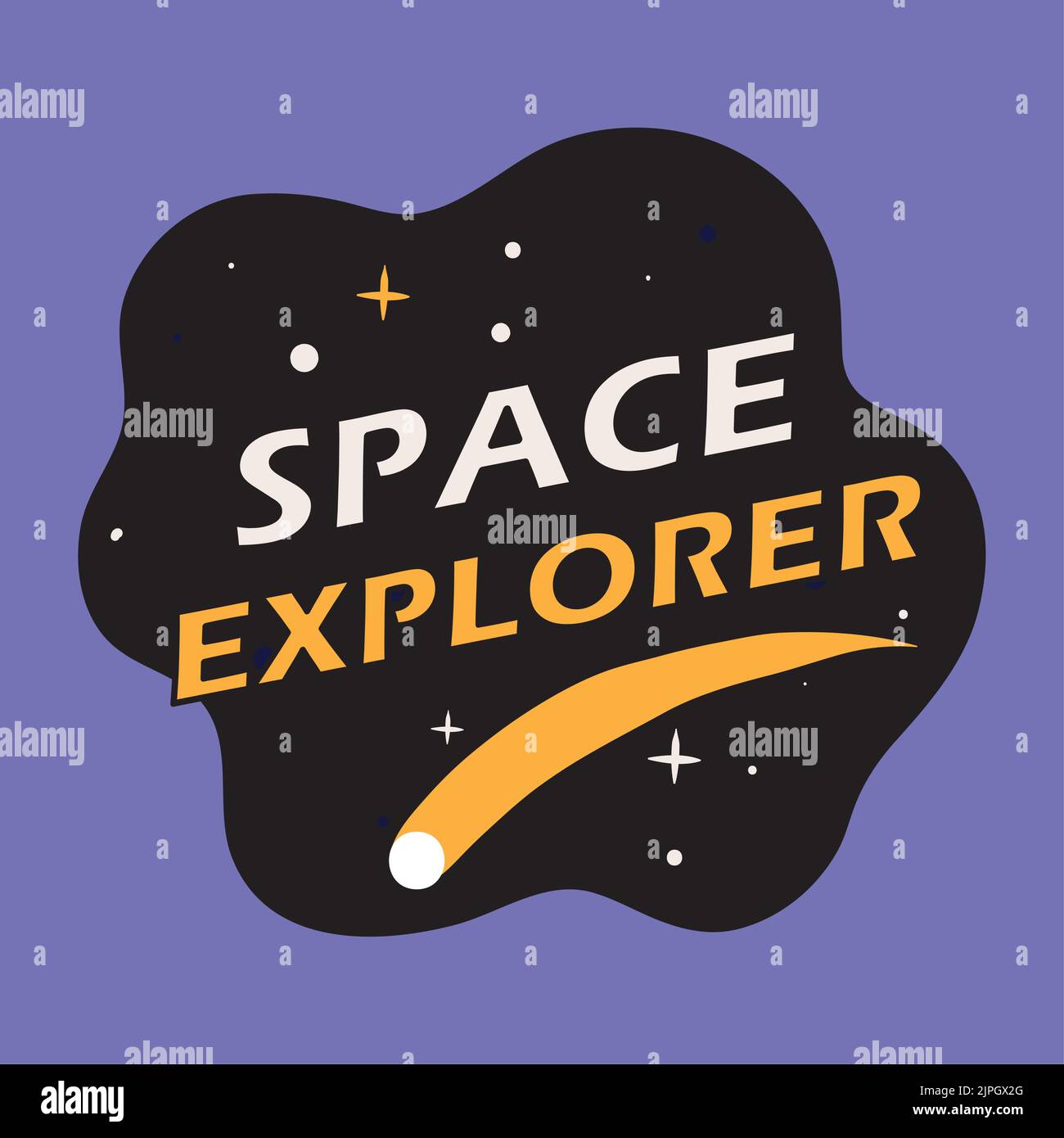 space explorer retro Stock Vector Image & Art - Alamy