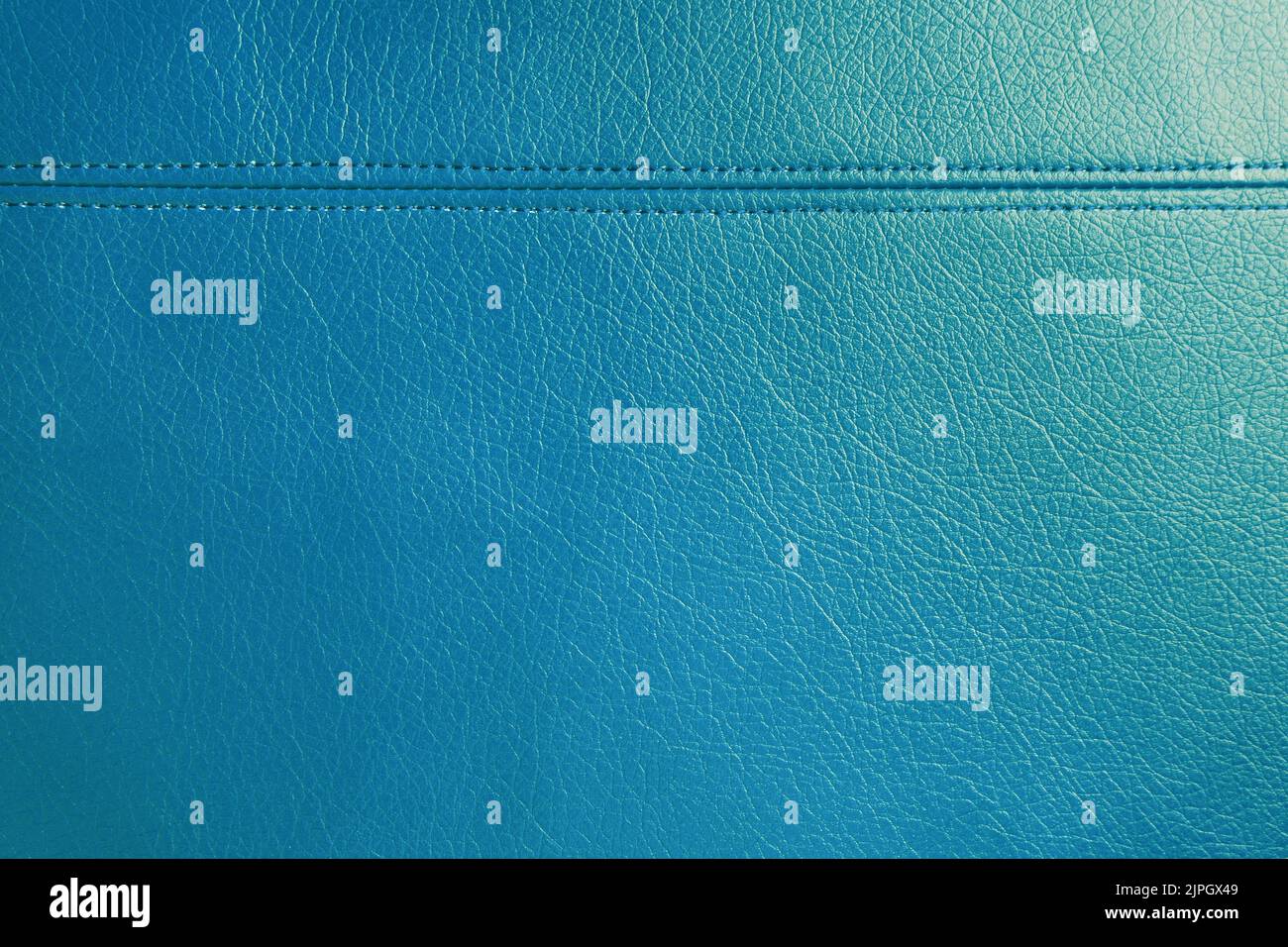 Natural, artificial turquoise leather texture background with ...