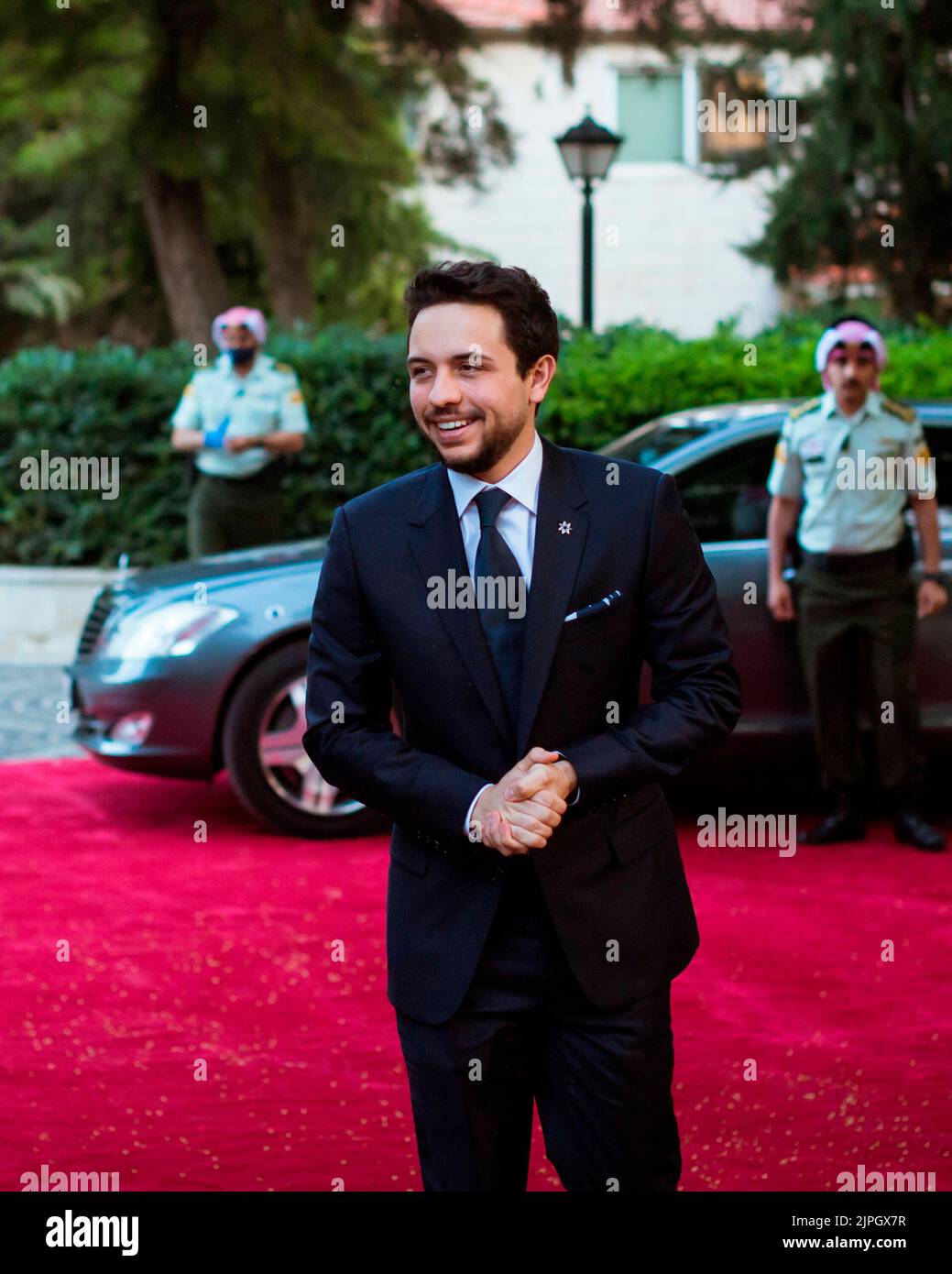 Amman, Jordanien. 17th Aug, 2022. Crown Prince Al Hussein bin Abdullah ...