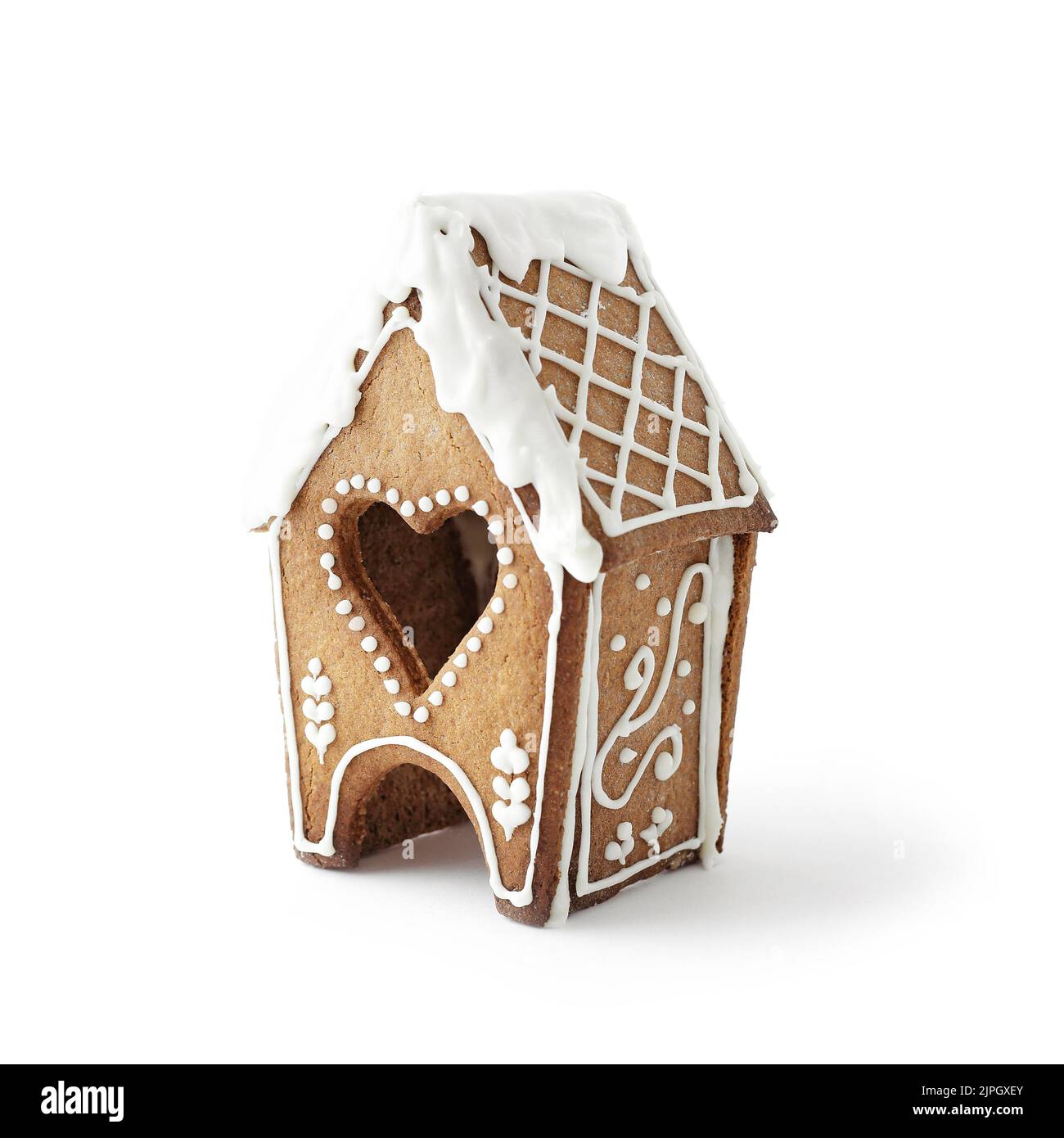 Christmas gingerbread houses decoration Cut Out Stock Images & Pictures ...