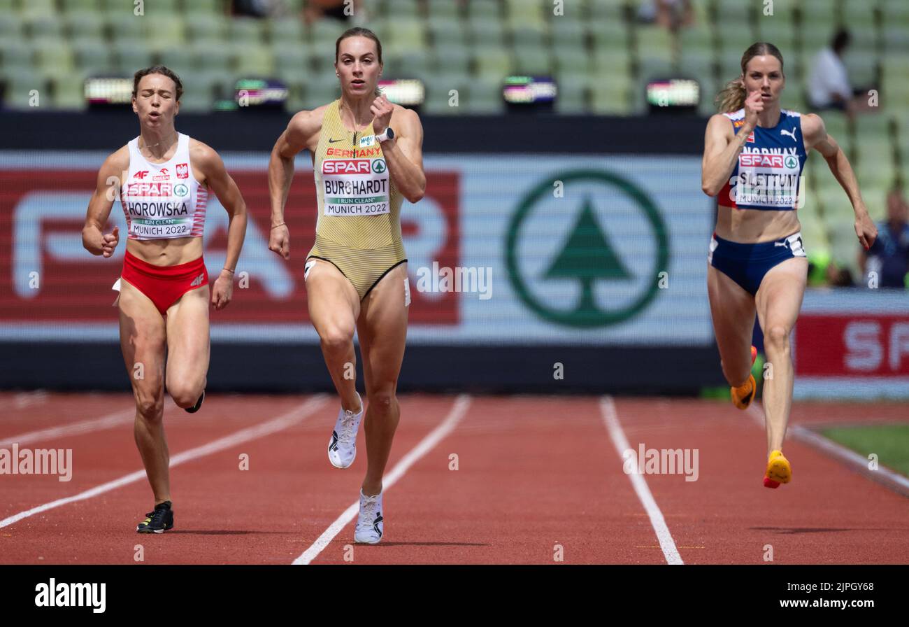 Munich, Germany. 18th Aug, 2022. European Championships, Athletics ...