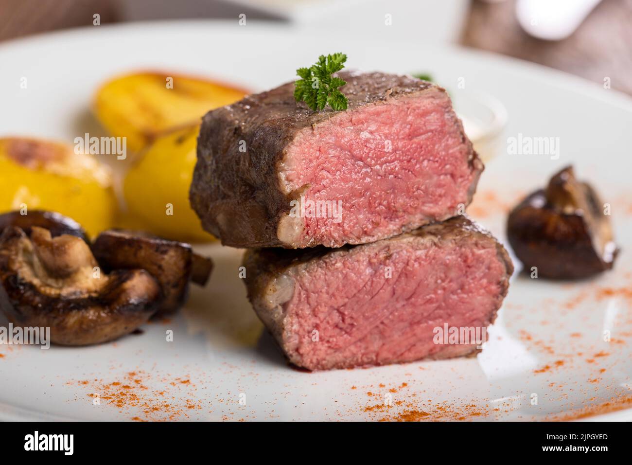 grooved, juicy, medium, fillet steak, bistecca alla fiorentina ...