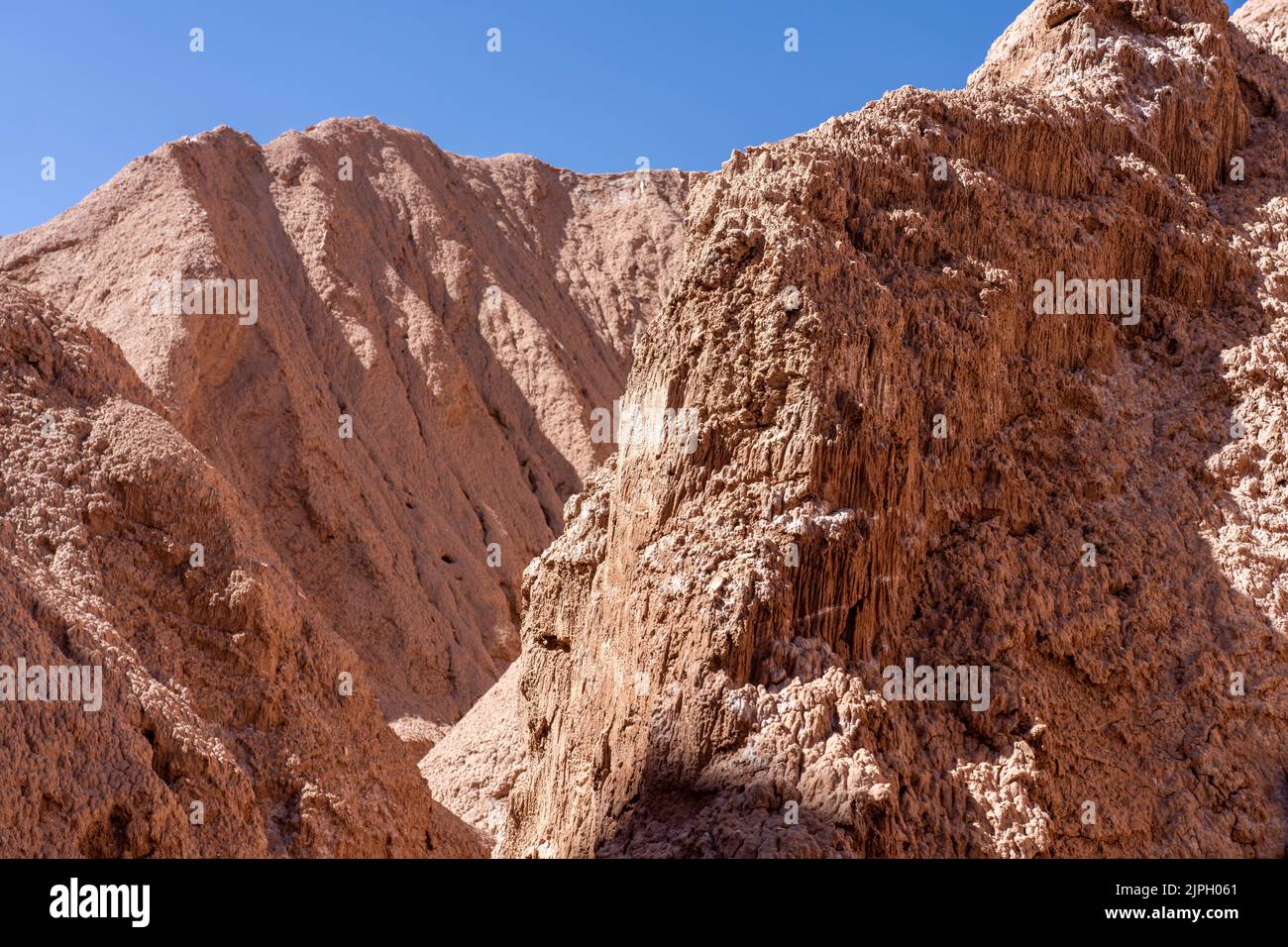 Eroded landscape of Quebrada de Chulakao, Garganta del Diablo or the ...
