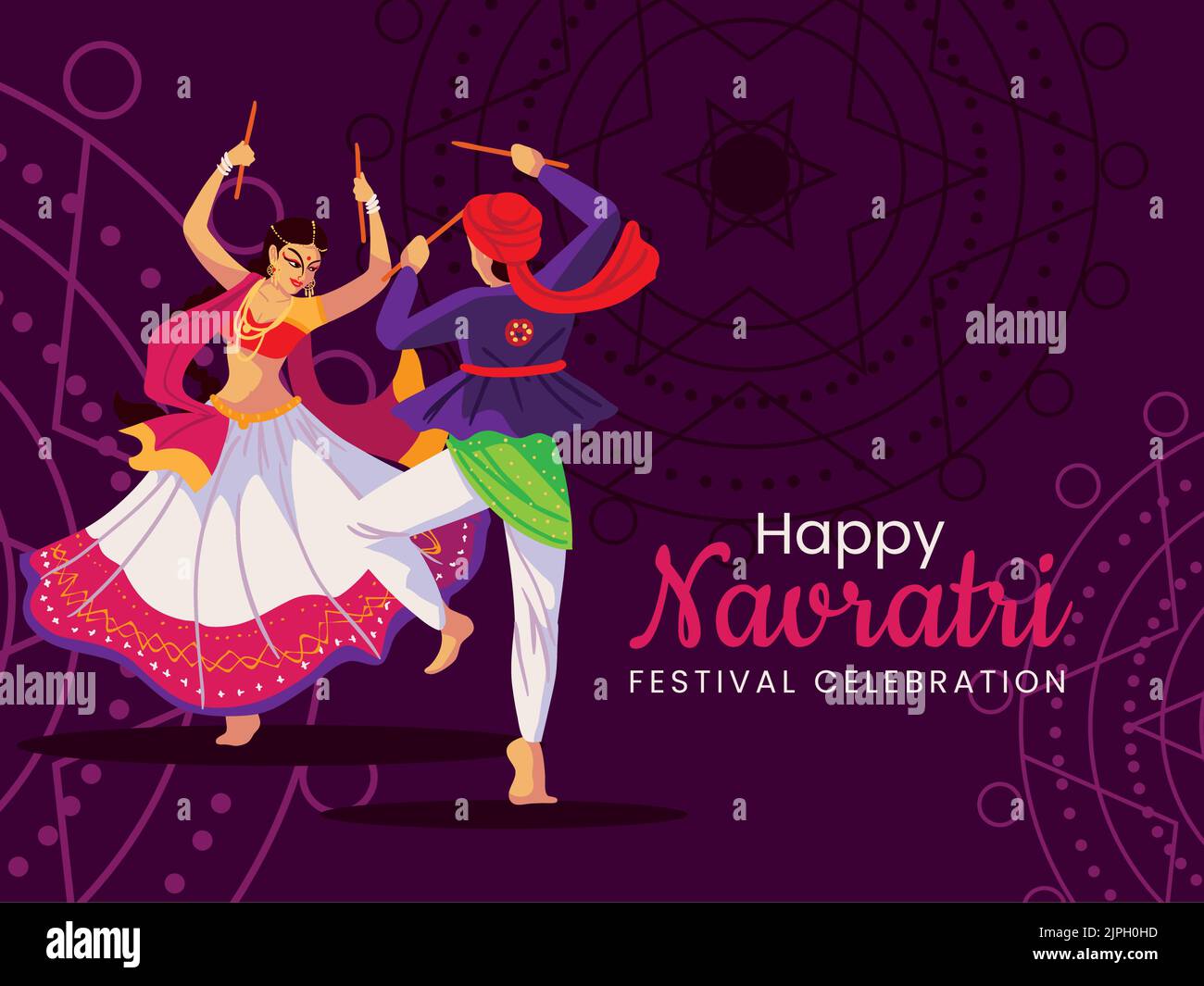 Navratri Cards Create Custom Navaratri Wishes with Name | Create Custom ...