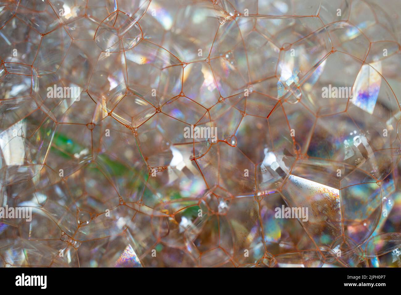 Colored bubbles texture, soft focus close up Stock Photo - Alamy