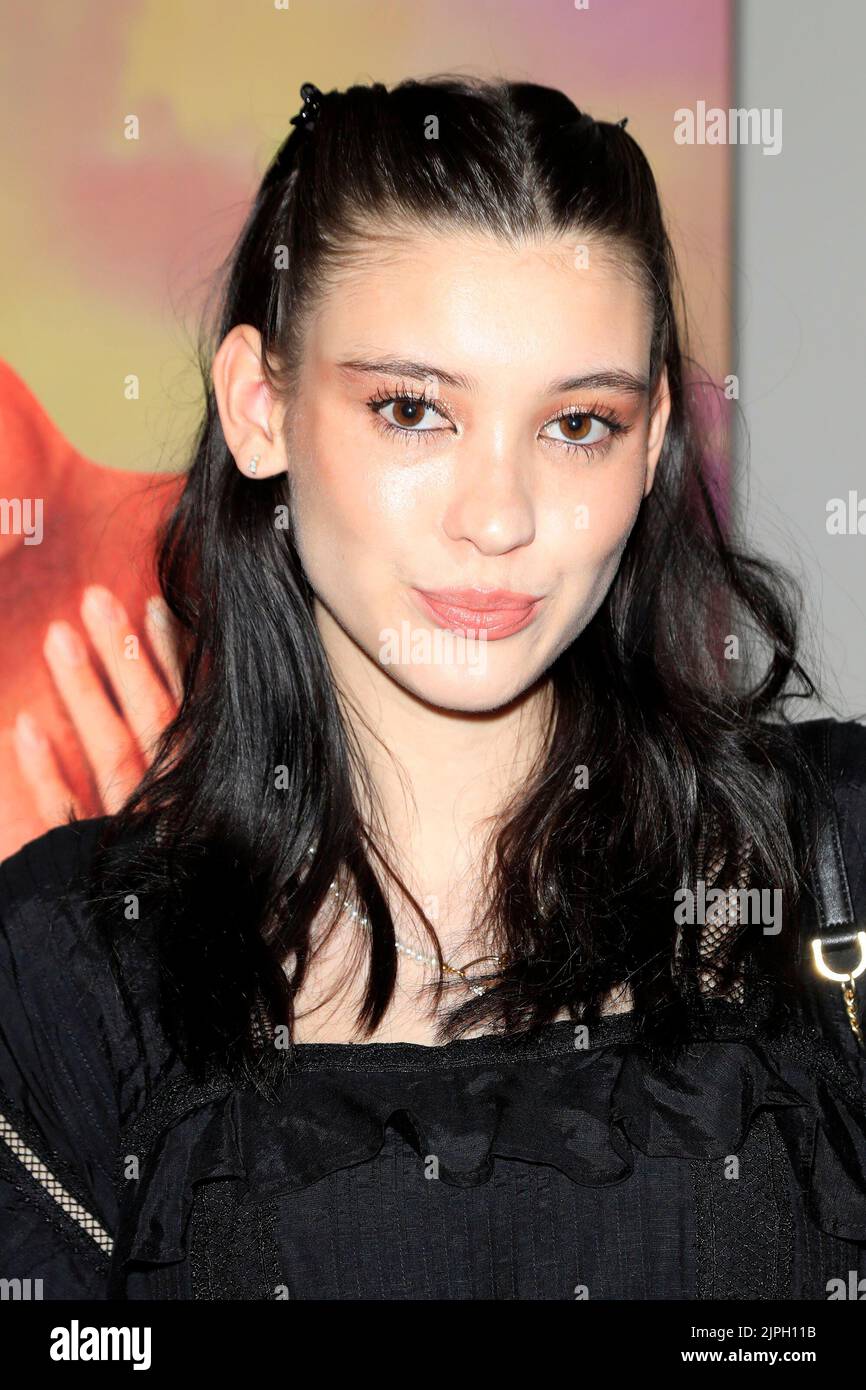 Los Angeles Ca 17th Aug 2022 Annie Marie At Arrivals For Spin Me Round Premiere London