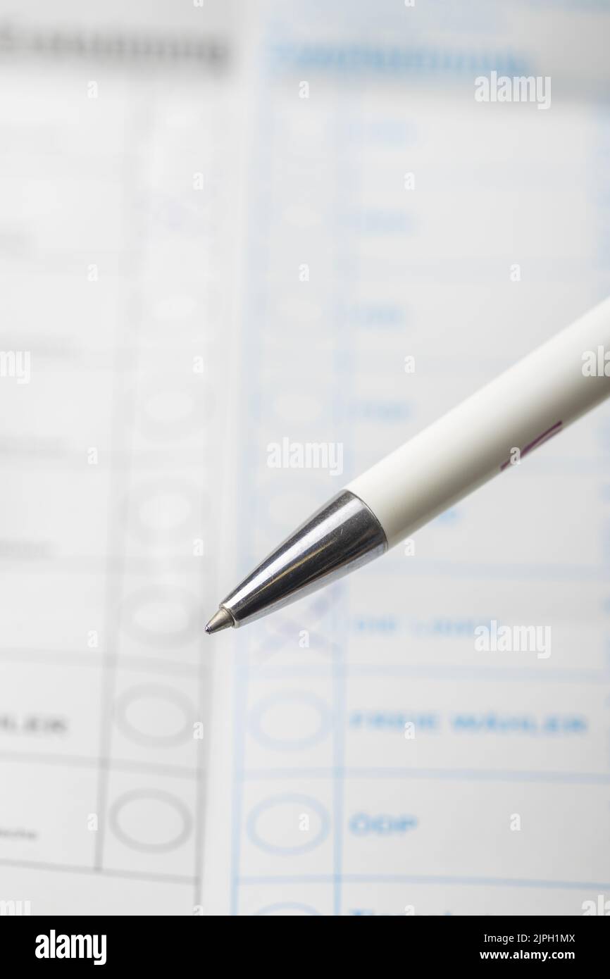 ballot, election documents, voting note, ballots, election document ...