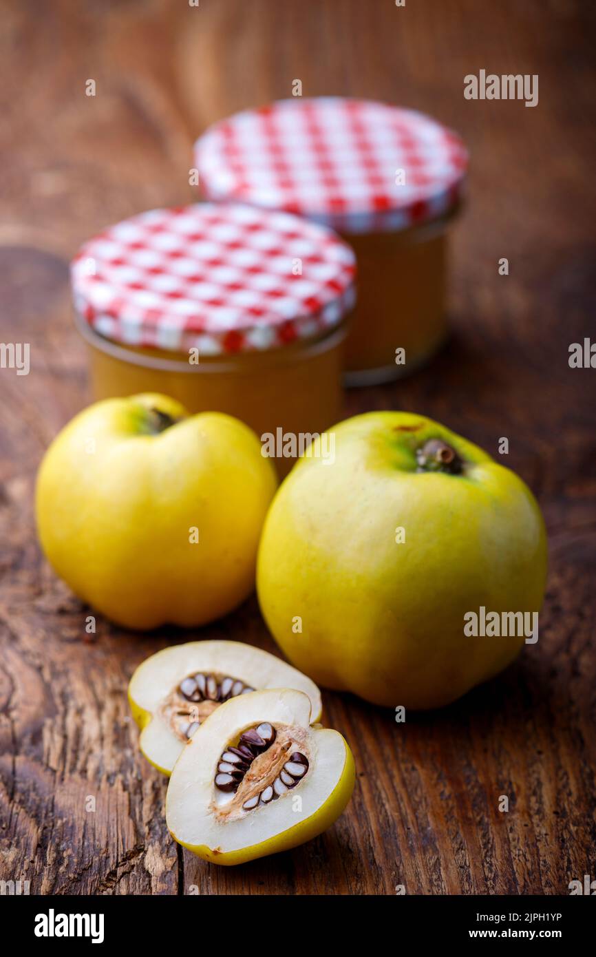 quince, quince jam, quinces Stock Photo - Alamy