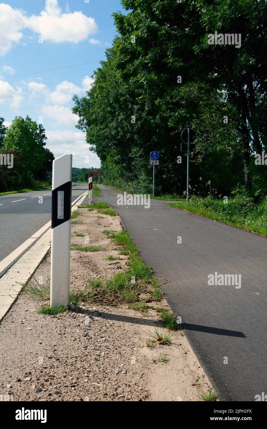 street, bicycle lane, raised pavement marker, road, roads, streets ...