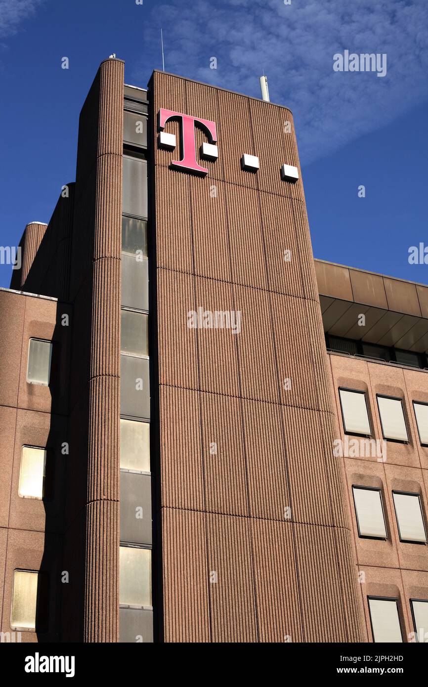 office building, telekom, office buildings, service building Stock ...