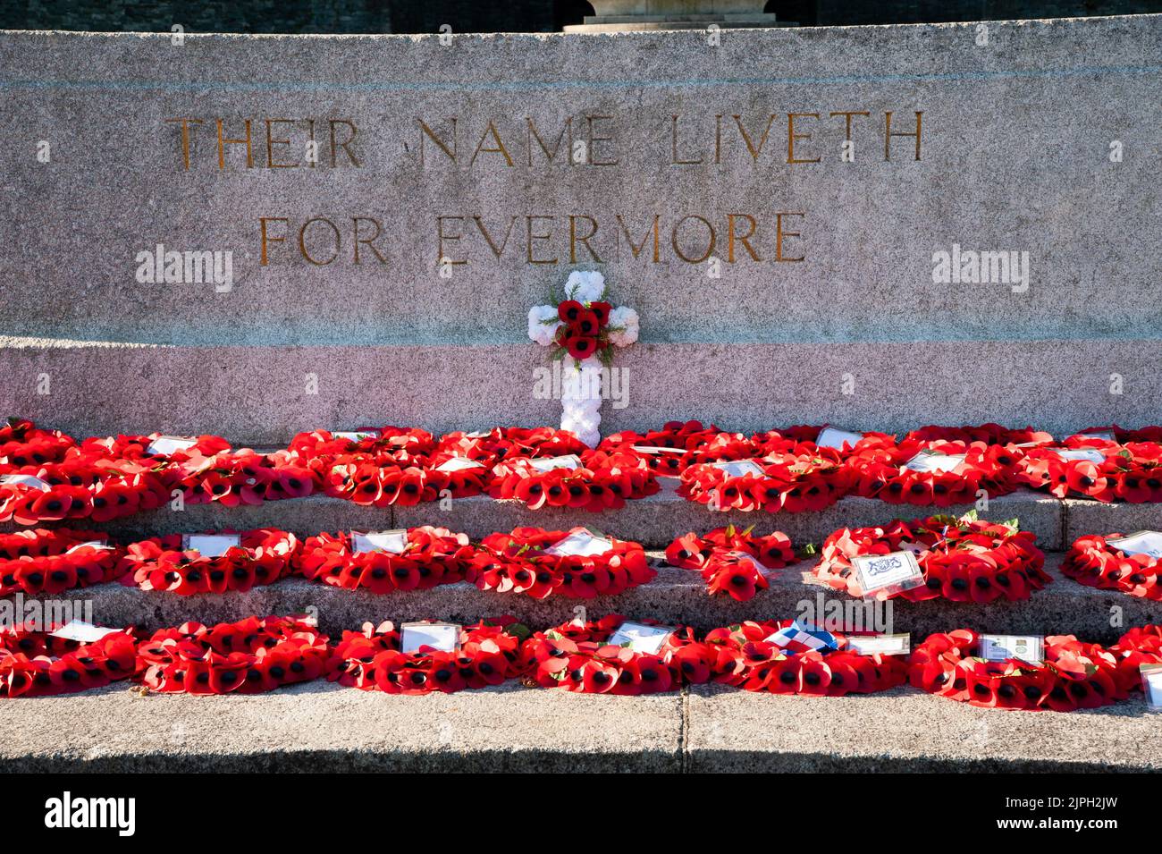 Memorial in War Memorial Gardens in Islandbridge, Dublin. Designed by ...