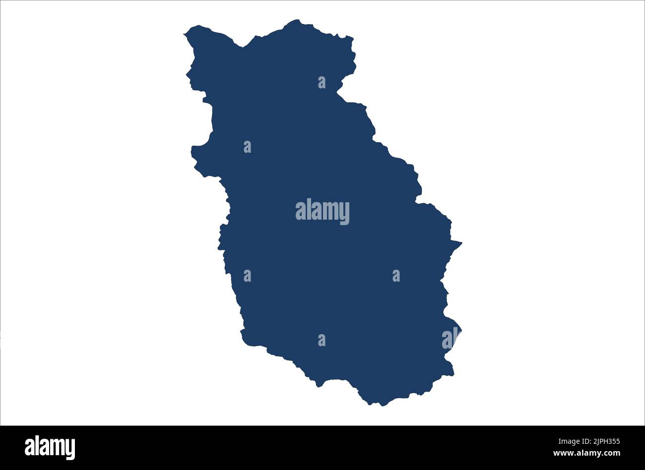 Bumthang Vector map of Bhutan , Detailed vector map illustration of ...