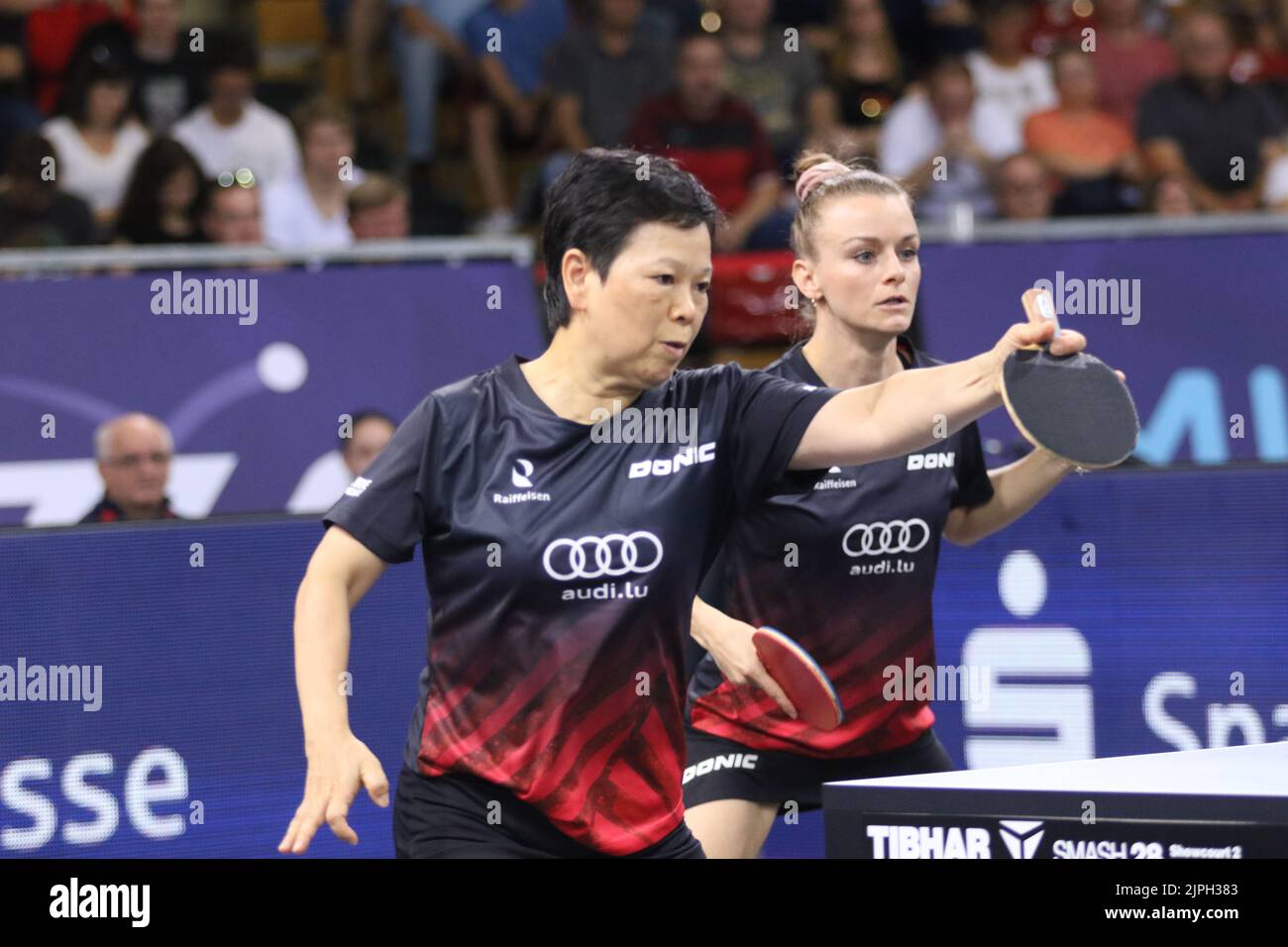 Munich, Germany . 18th Aug, 2022. MUNICH, Germany., . TABLE TENNIS ...