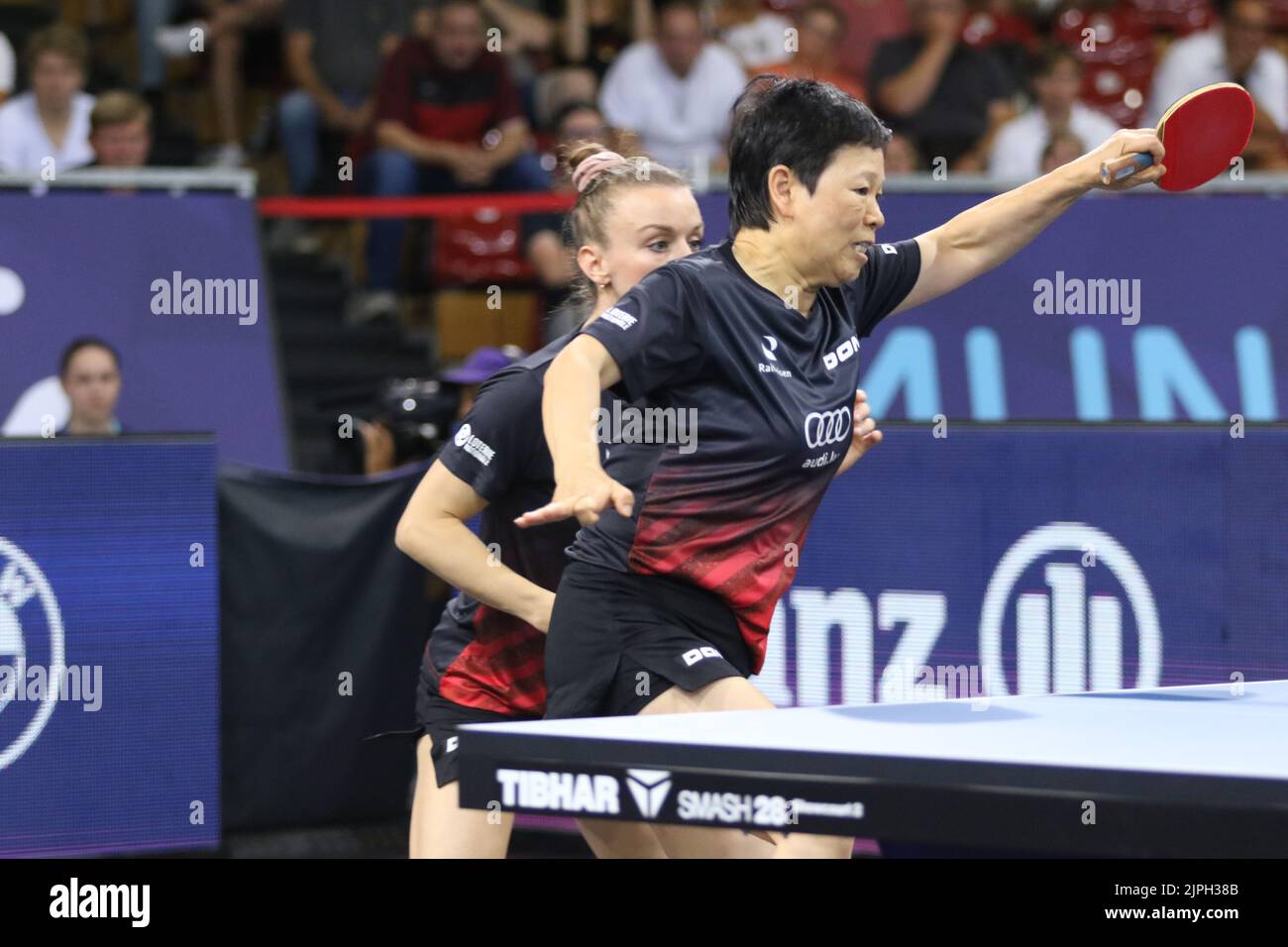 Munich, Germany . 18th Aug, 2022. MUNICH, Germany., . TABLE TENNIS ...