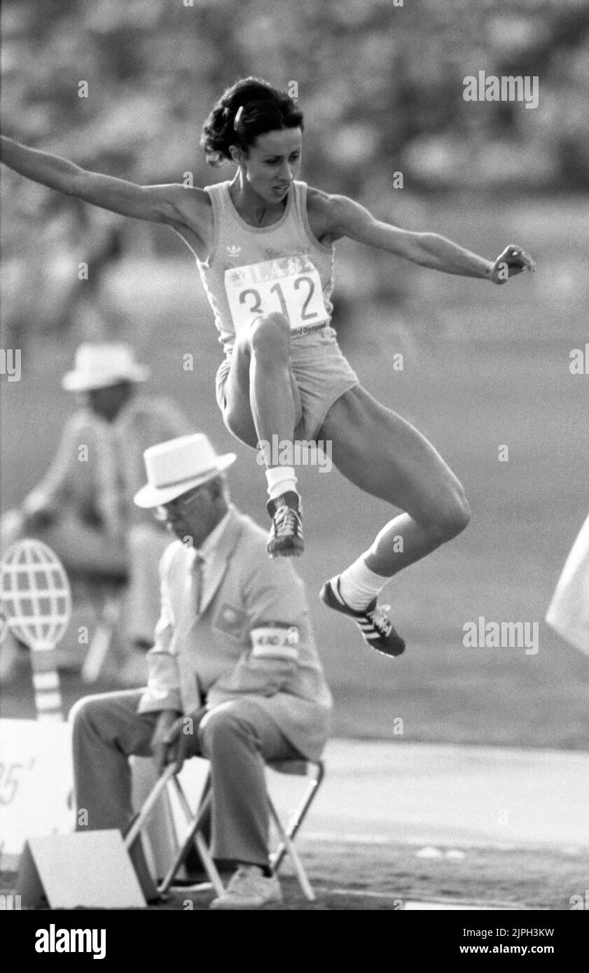 OLYMPIC SUMMER GAMES IN LOS ANGELES 1984 VALI IONESCU Romania in long ...