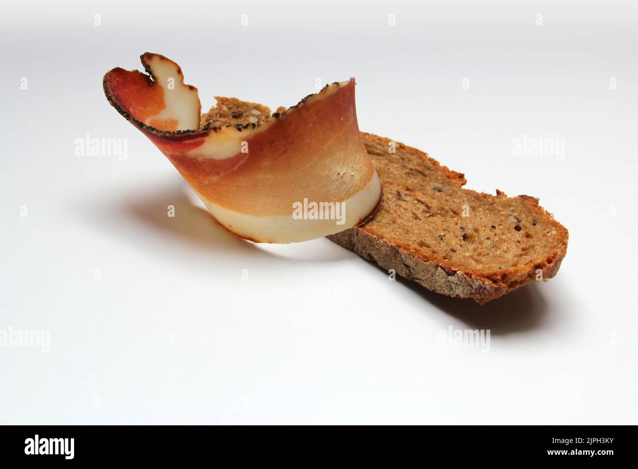 spread, ham slice, spreads, ham slices Stock Photo - Alamy