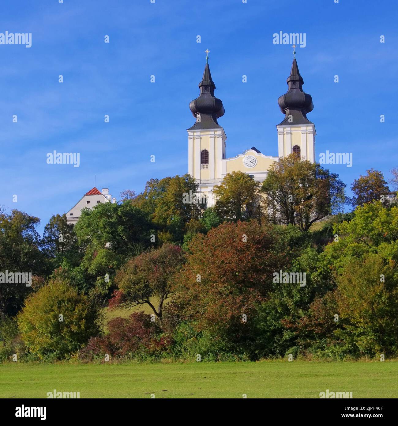 monastery, maria taferl, monasteries Stock Photo - Alamy