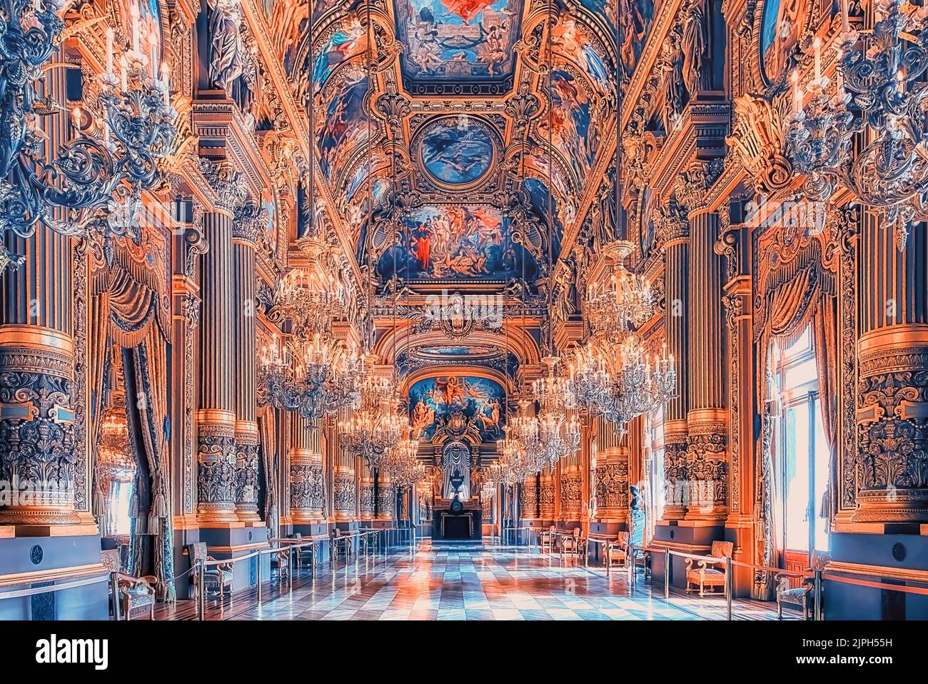 Inside opera house hi-res stock photography and images - Alamy