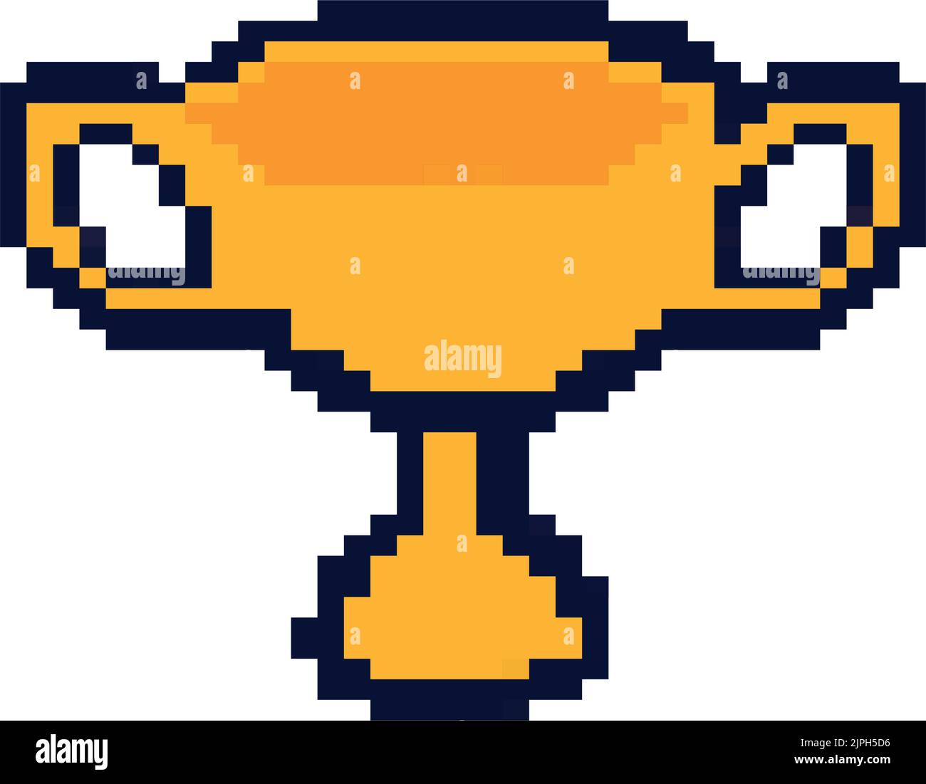 trophy award pixel art Stock Vector Image & Art - Alamy