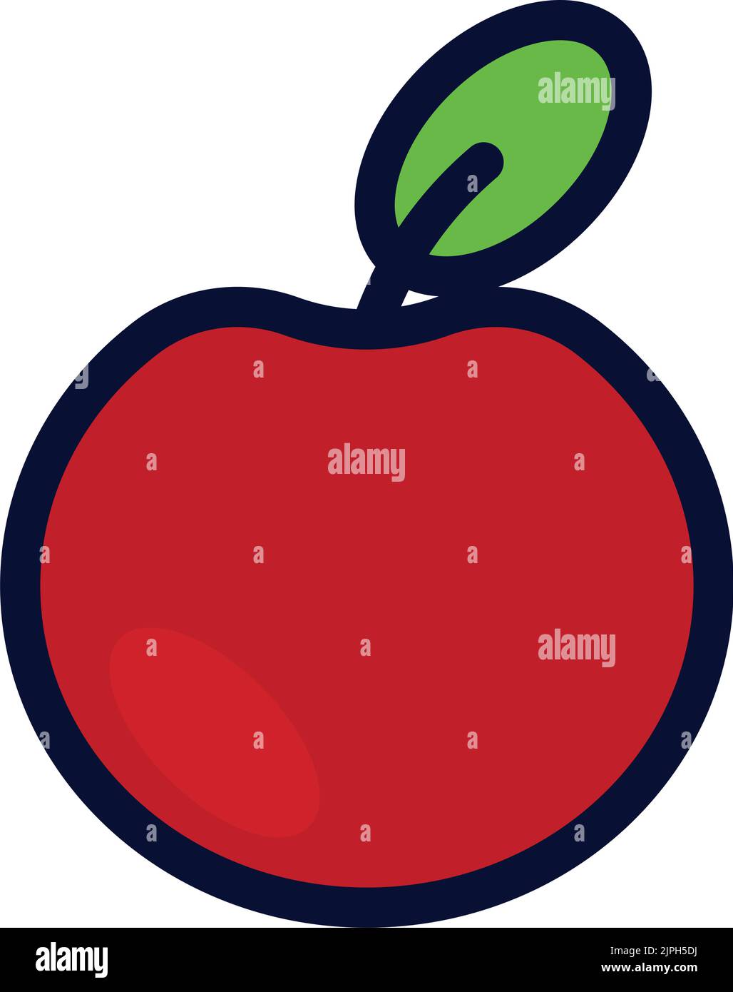 apple cartoon icon Stock Vector Image & Art - Alamy