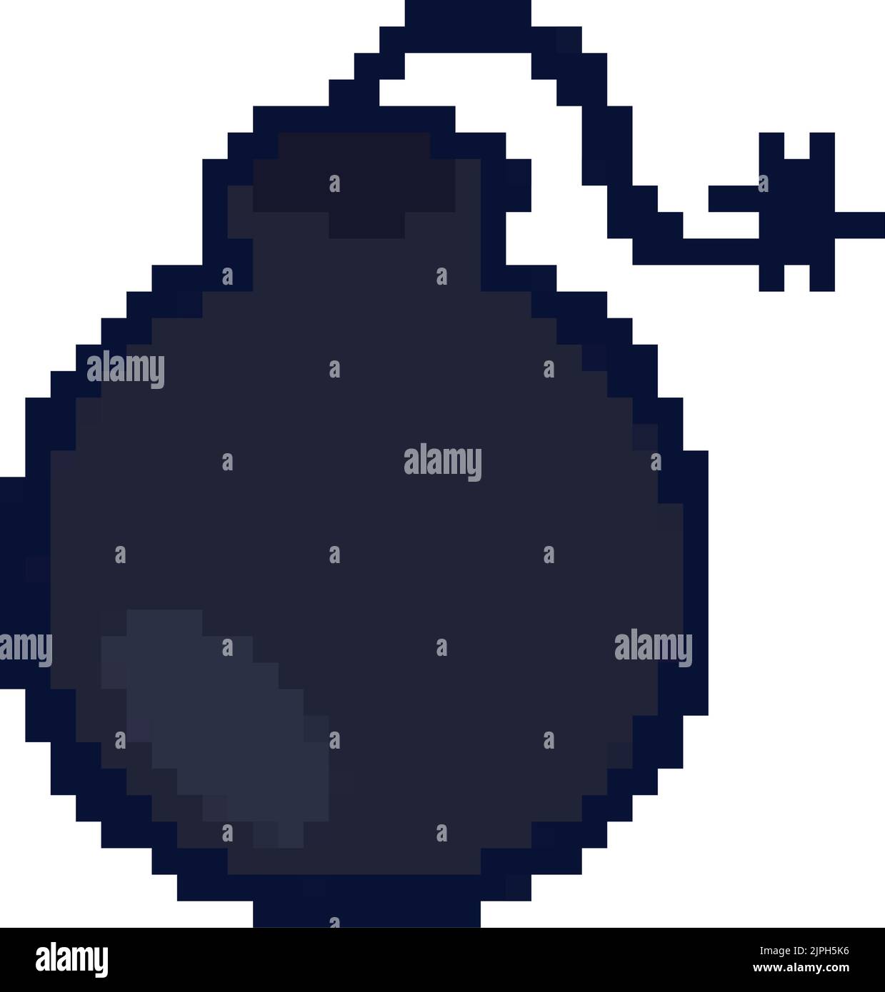 bomb pixel art Stock Vector Image & Art - Alamy