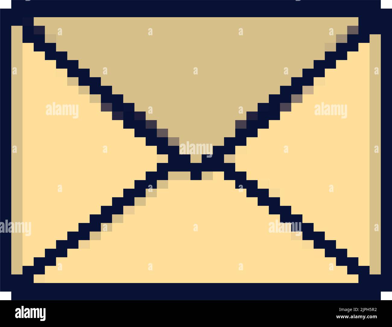 envelope message pixel art Stock Vector Image & Art - Alamy