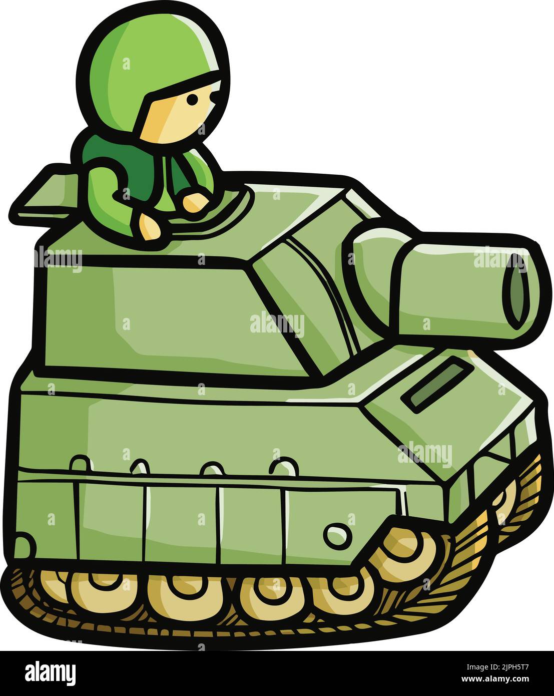 Cartoon tank hi-res stock photography and images - Alamy