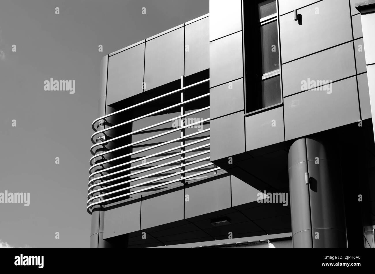 Modern architecture bank financial office tower building Stock Photo ...