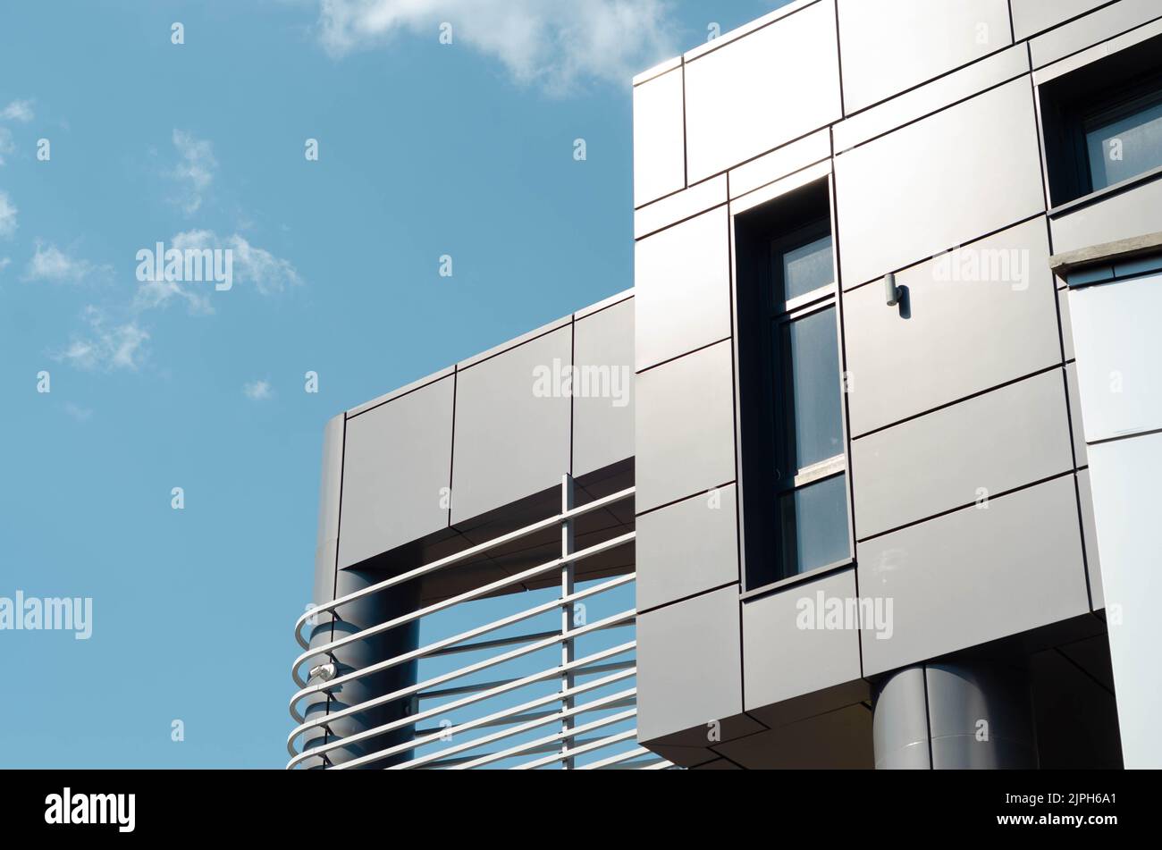 Modern architecture bank financial office tower building Stock Photo ...