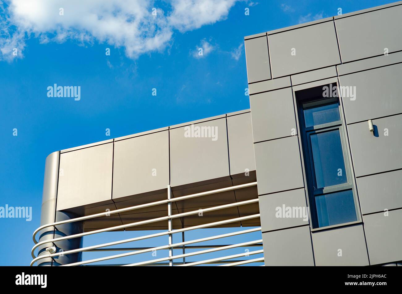 Modern architecture bank financial office tower building Stock Photo ...