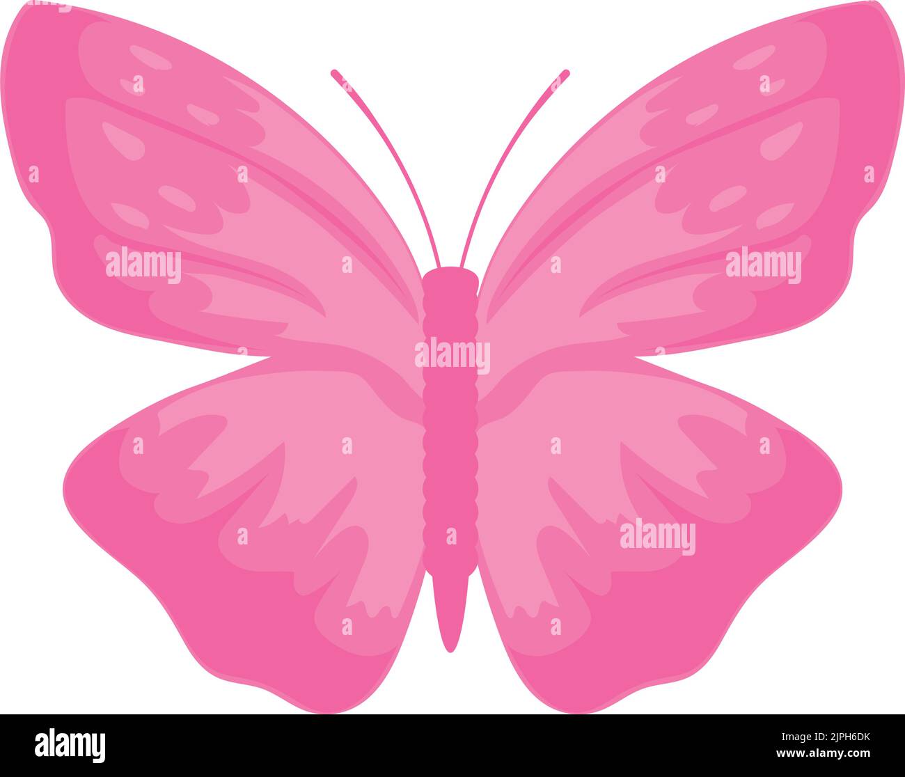 pink butterfly icon Stock Vector Image & Art - Alamy