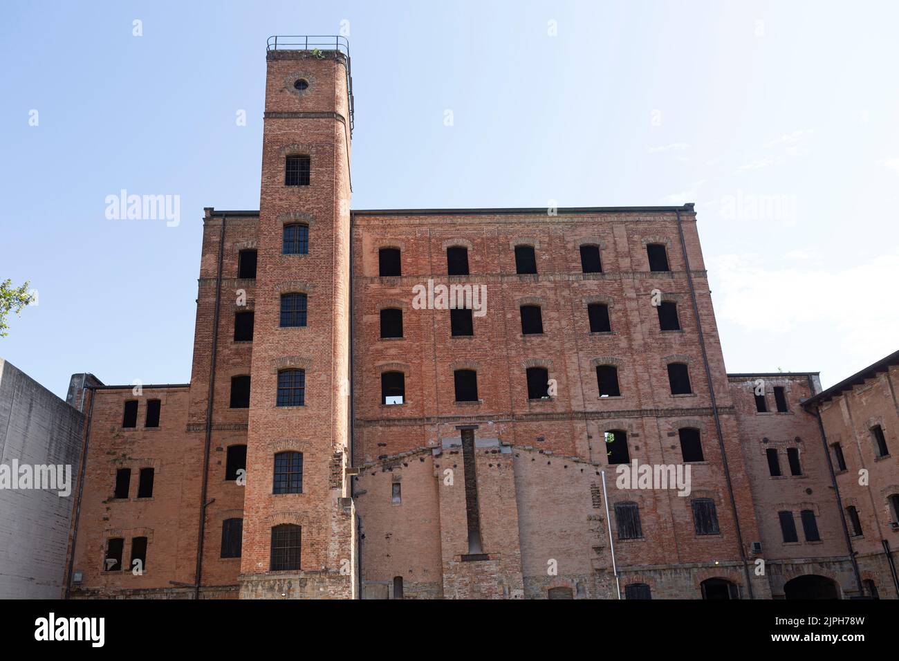 San Sabba rice mill Jewish deportation centre in WWII Stock Photo - Alamy