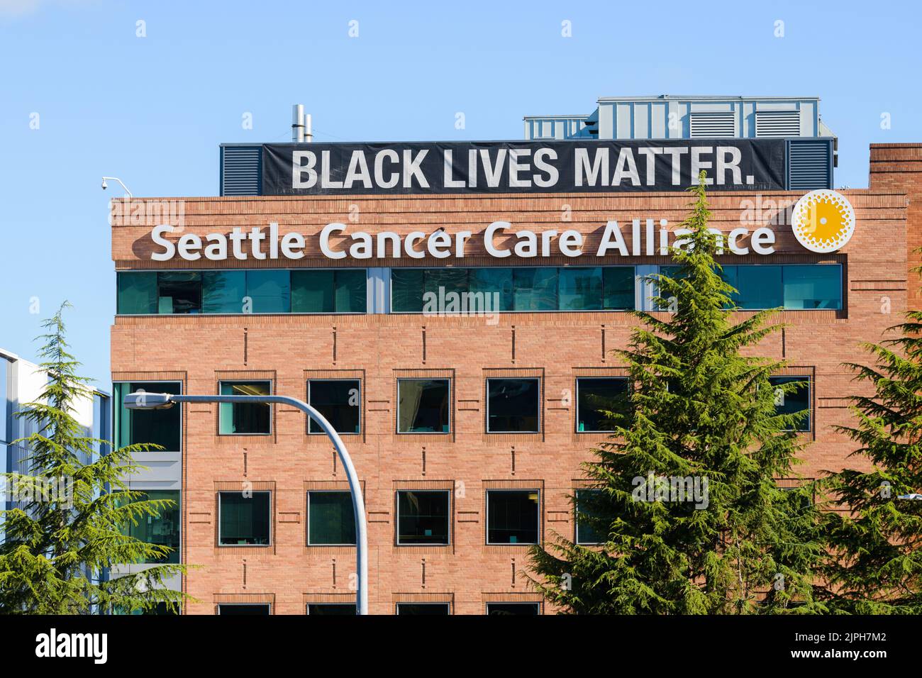 Seattle - August 14, 2022; Seattle Cancer Care Alliance with large ...