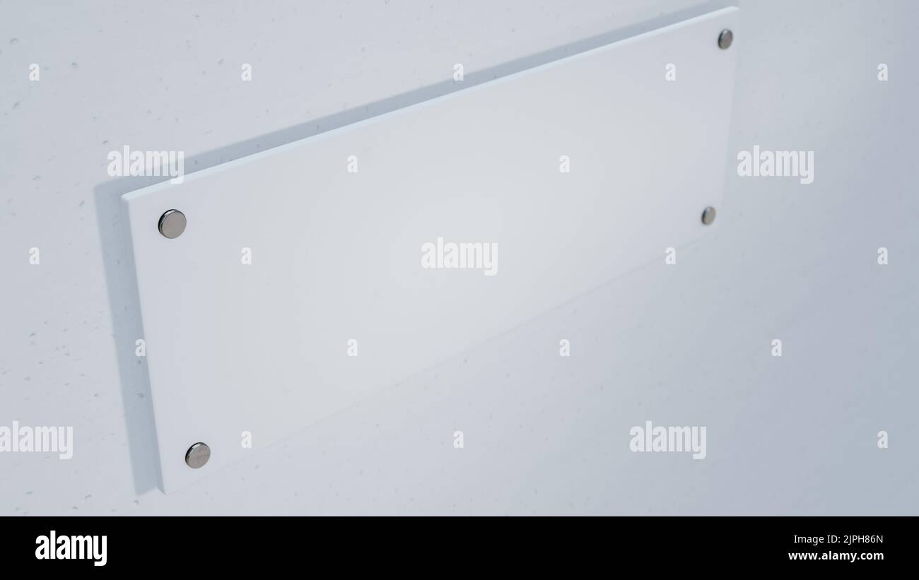 Nameplate on wall hi-res stock photography and images - Alamy