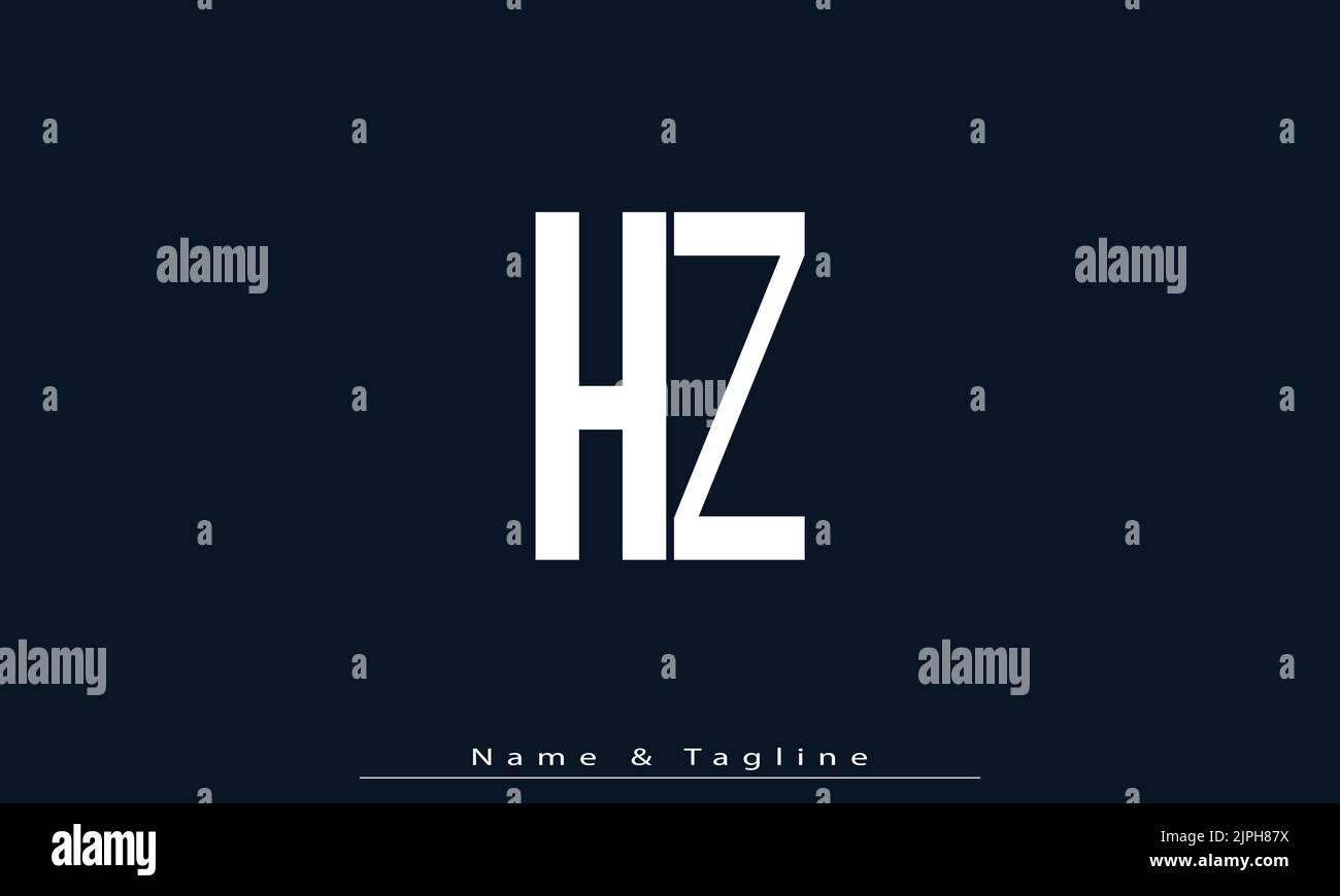 Alphabet letters Initials Monogram logo HZ , ZH Stock Vector Image ... Alphabet letters Initials Monogram logo HZ , ZH Stock Vector Image ...