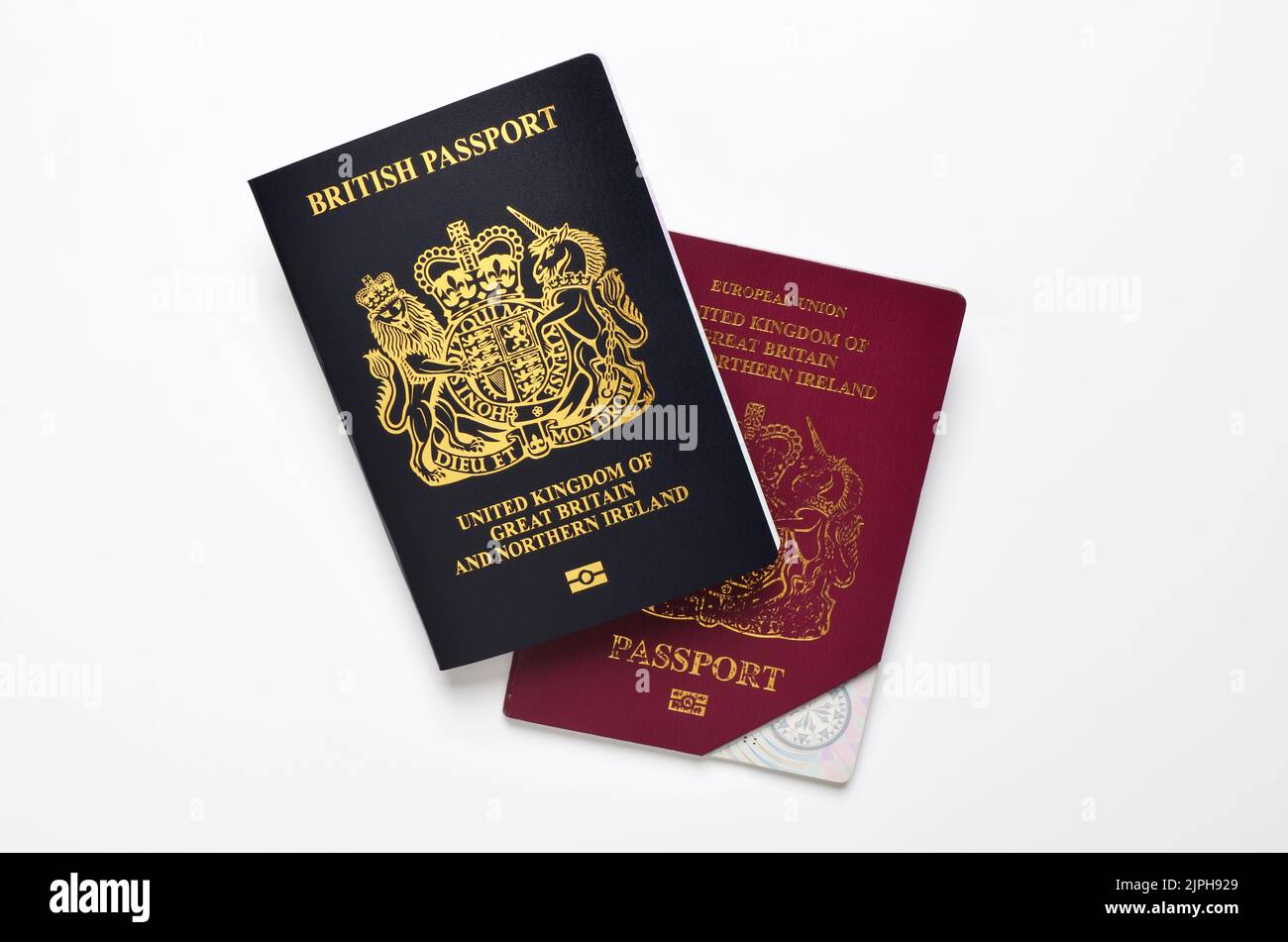 Old uk passport hi-res stock photography and images - Alamy