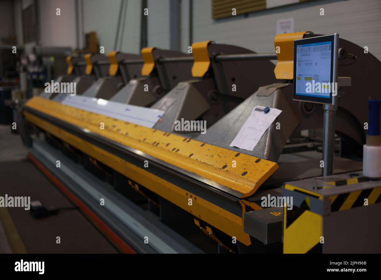 A close-up of a tool for metal forming Stock Photo - Alamy