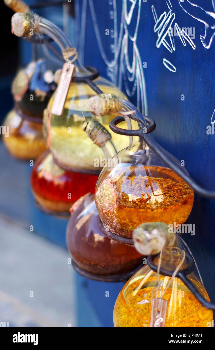 A colorful Potion in the Alchemic House Stock Photo - Alamy
