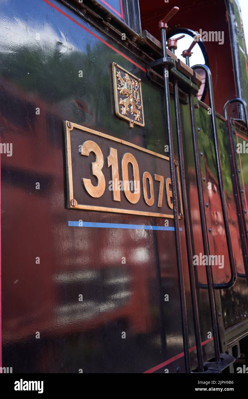 Luzna, Czech Republic - July 2, 2022 - The Railway museum Czech ...