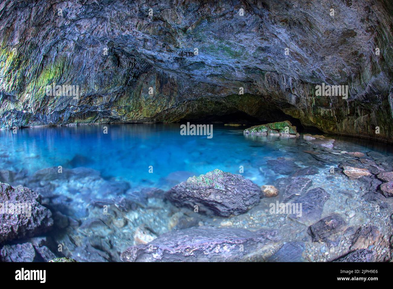 Sky God Zeus took refuge in this cave, rested and bathed in order to ...