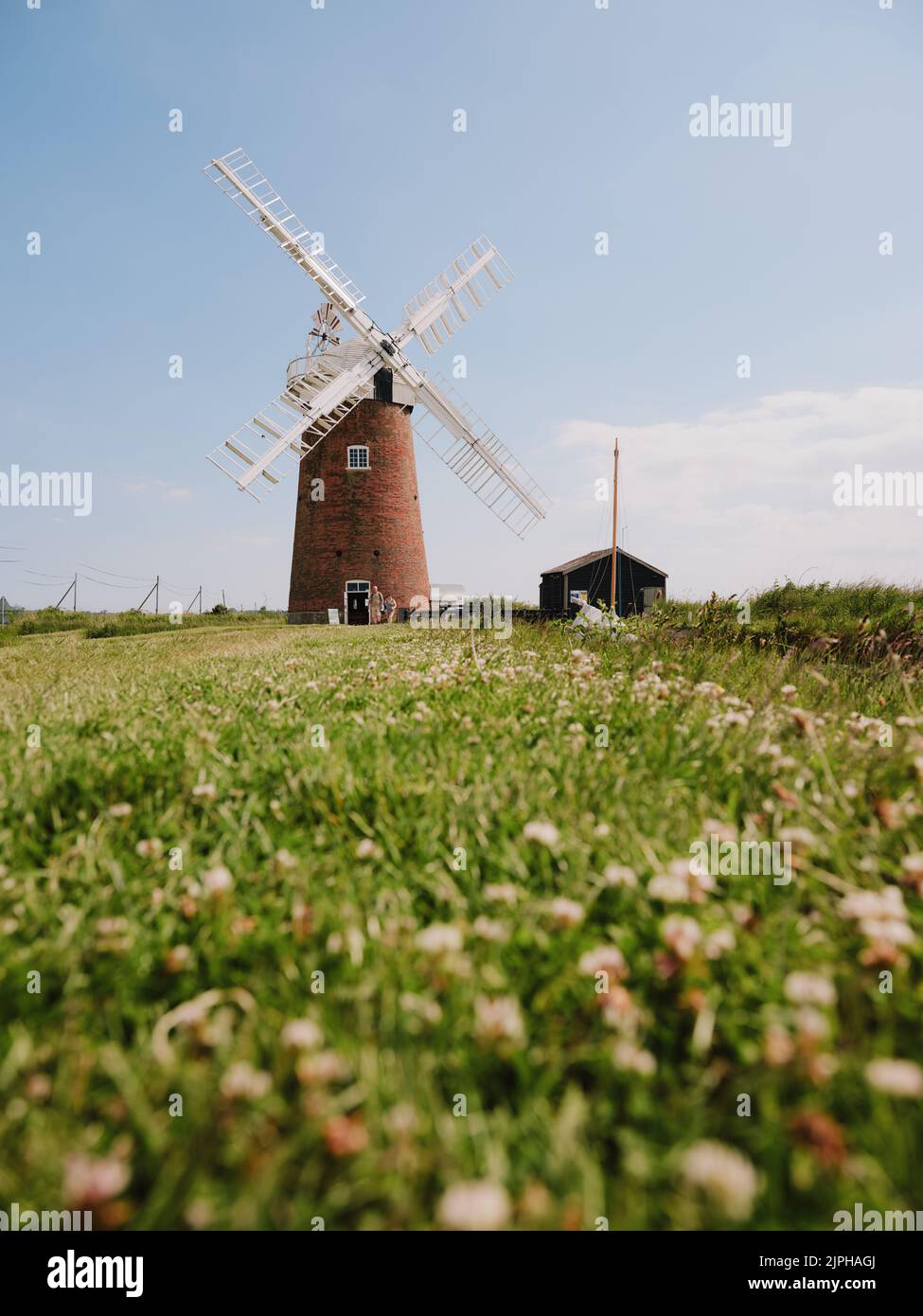 Horsey Windpump (1912) a typical drainage windmill owned by the ...